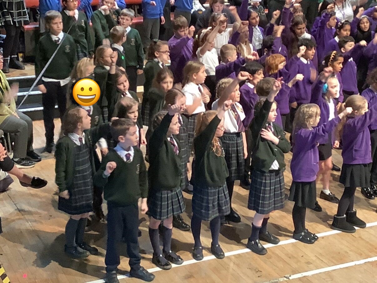 Barrow URC Primary School - Lets go Sing at King Georges Hall