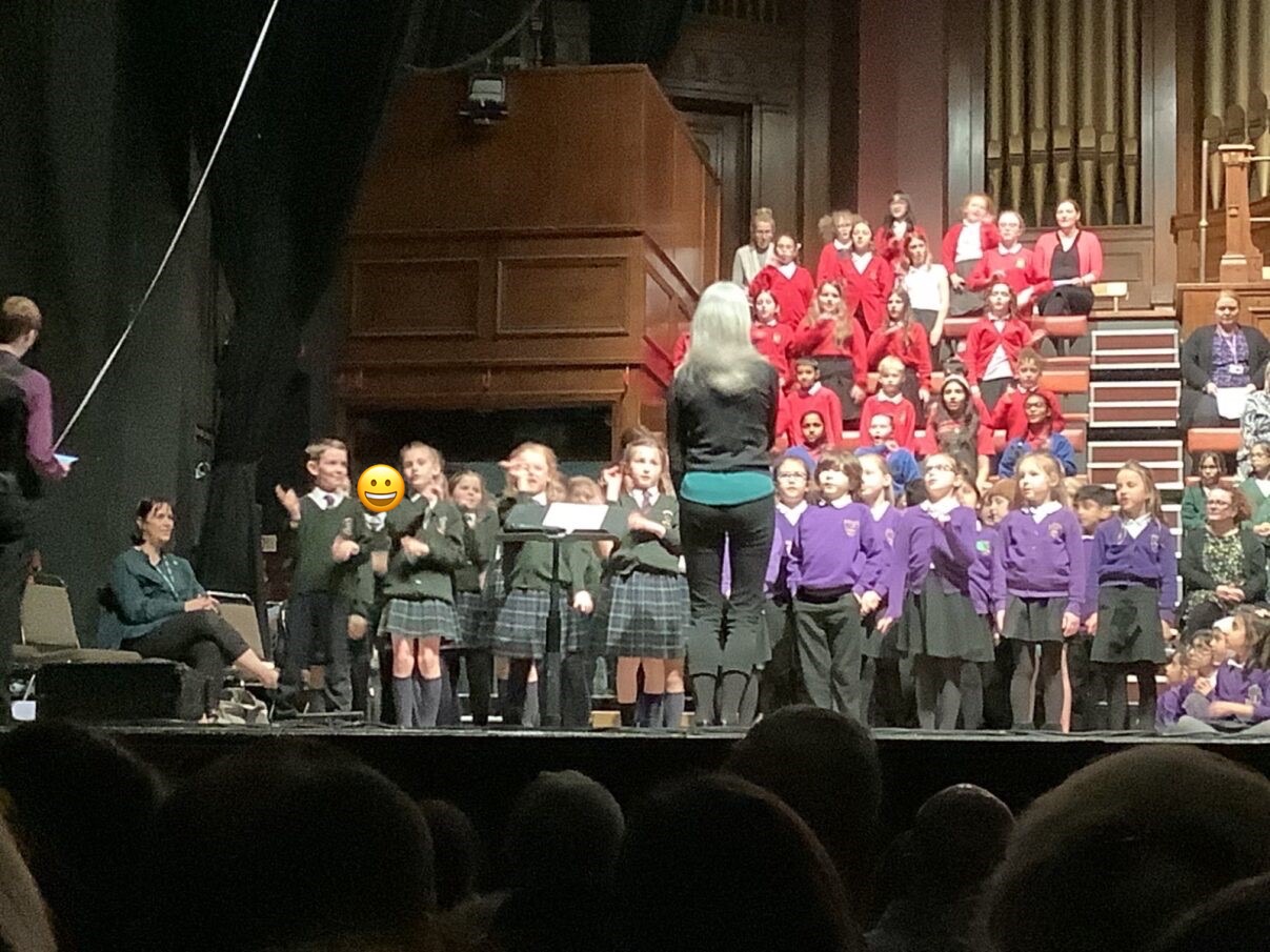 Barrow URC Primary School - Lets go Sing at King Georges Hall