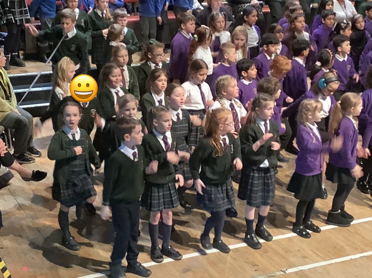 Barrow URC Primary School - Lets go Sing at King Georges Hall