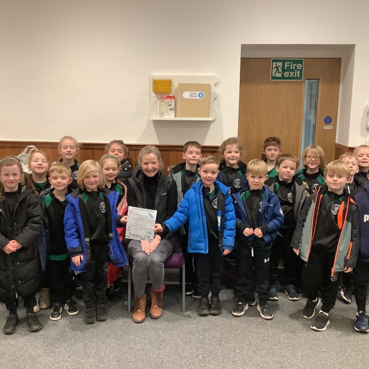 Barrow URC Primary School - Larch Class visit Ribble Valley Foodbank