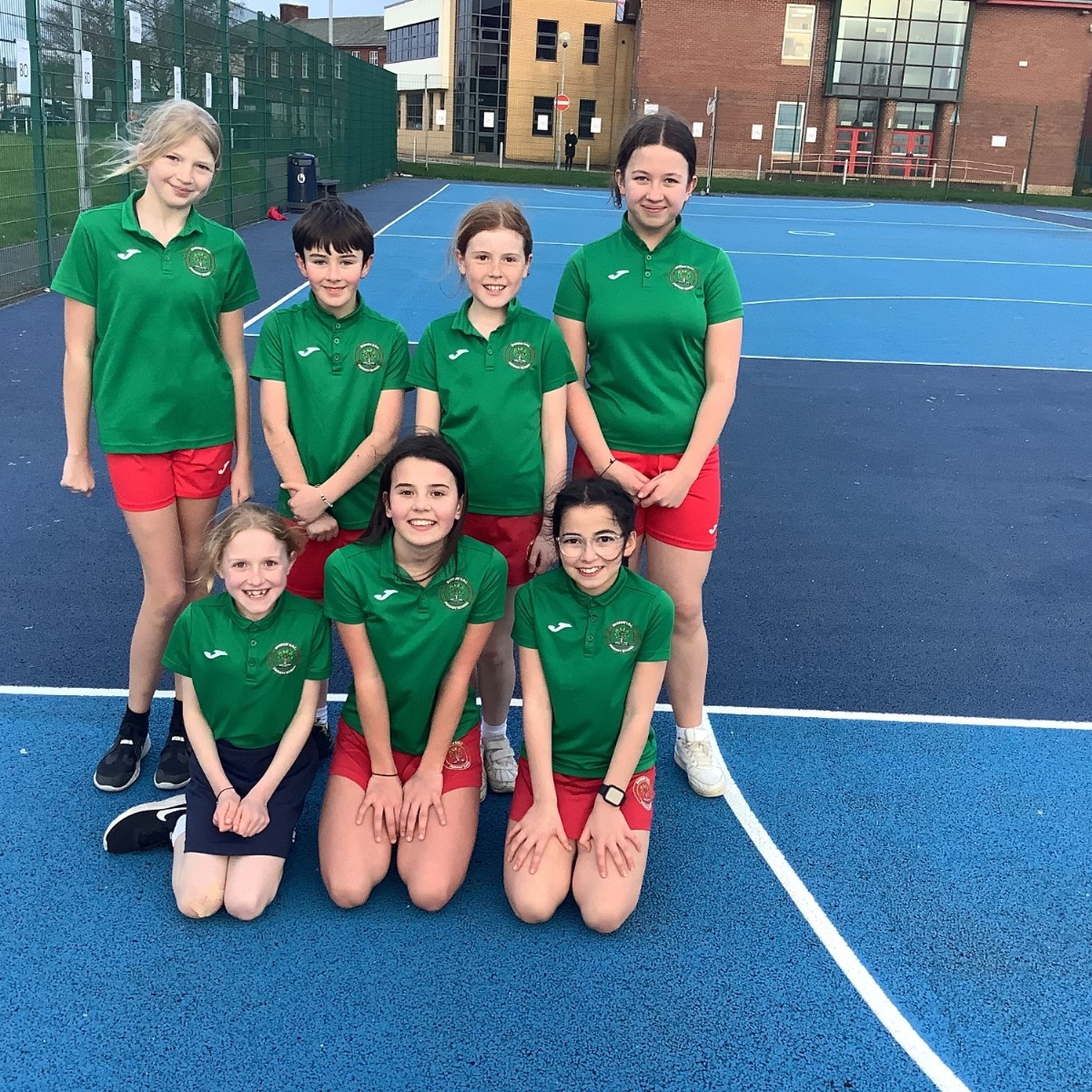 Barrow URC Primary School - Netball Team compete in a local school ...