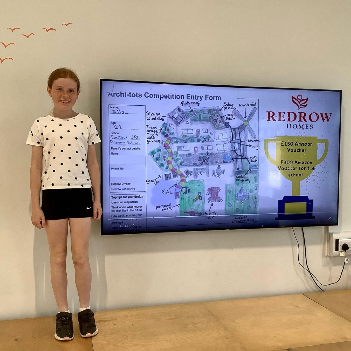 Barrow URC Primary School - Competition Winner